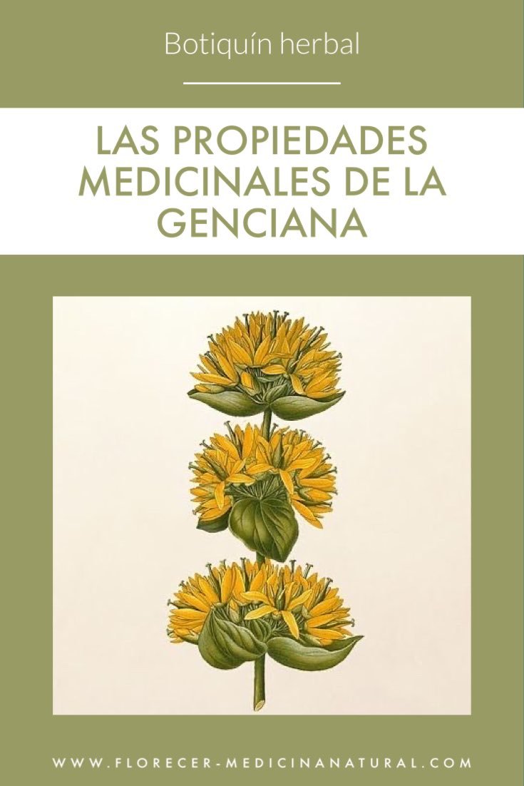 Las propiedades medicinales de la genciana - Florecer Medicina Natural